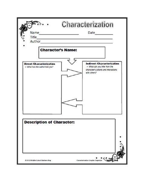 Character Chart Pdf