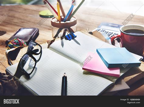 Note Cluttered Objects Image And Photo Free Trial Bigstock