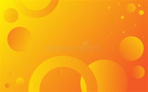 Abstract Orange And Yellow Geometric Background Dynamic Shapes Composition Cool Background