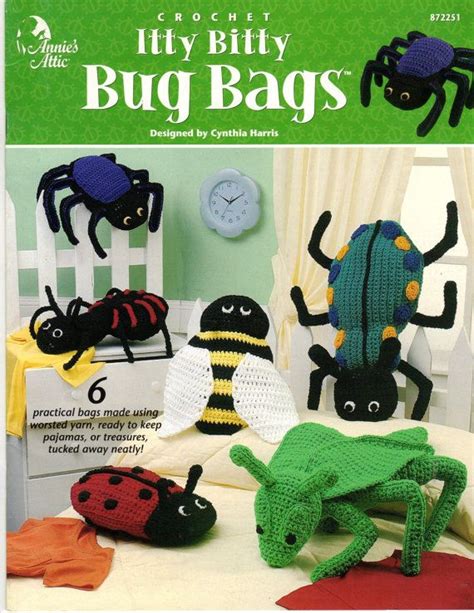 Itty Bitty Bug Bags By Cynthia Harris By Redbudcottage On Etsy 899