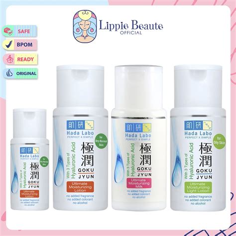 Jual Hada Labo Hadalabo Gokujyun Ultimate Moisturizing Milk Lotion Shopee Indonesia