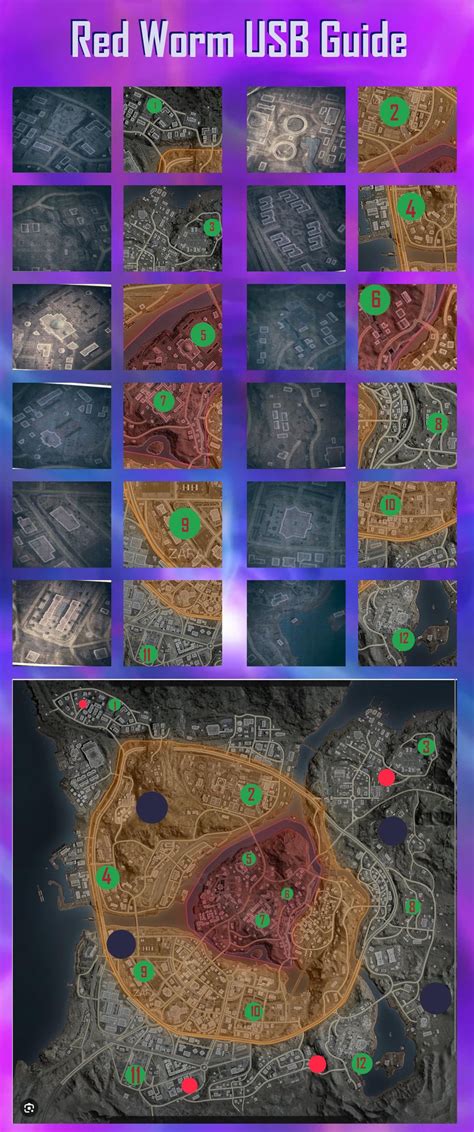 My Red Worm Usb Location Cheat Sheet In Case Anyone Is Having Trouble R Codzombies
