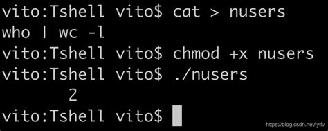 Shell脚本之查看登陆用户xshell查看用户信息 Csdn博客