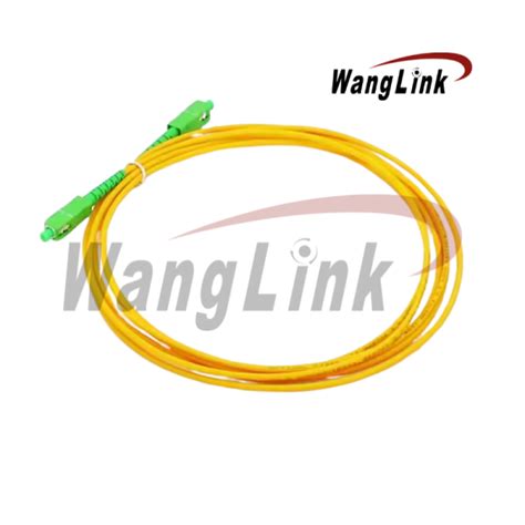wanglink peru s a c patchcord sc apc sc apc 1 metros g657a1 3mm lszh