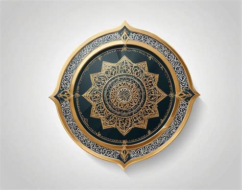 Premium Photo A Shield With A Pattern On The Shield