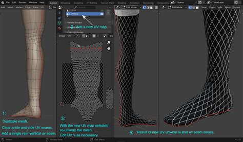 Help With Fishnet Texture And Visible Seams Building And Texturing