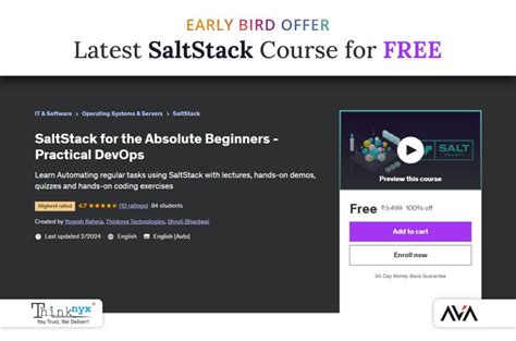 Ava™ An Orange Education Label On Linkedin Devops Saltstack