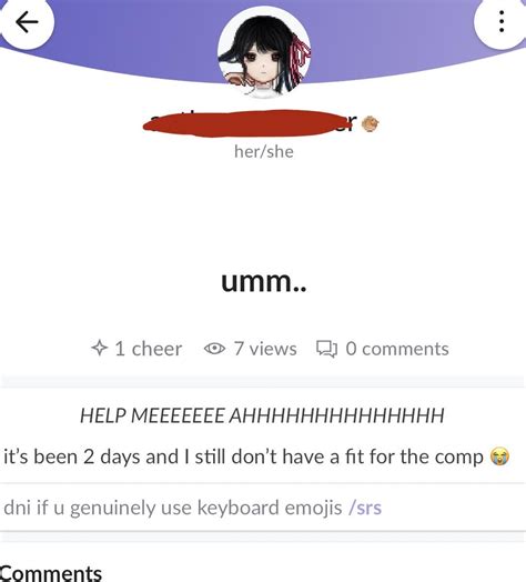 do not interact if you use keyboard emojis srs what r