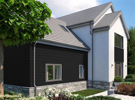 Cladco Fibre Cement Exterior Wall Cladding Boards Black 366m Roofing Outlet