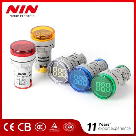 Nin Round Digital Frequency Display Meter Buy 60 Hz Frequency Meter