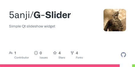 GitHub Anji G Slider Simple Qt Slideshow Widget