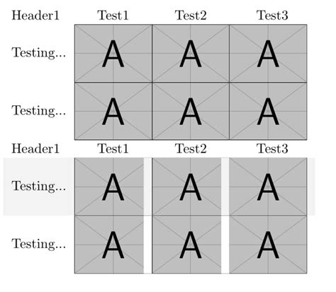 Tables Spacing Problems In A Tabular With `rowcolor` Tex Latex