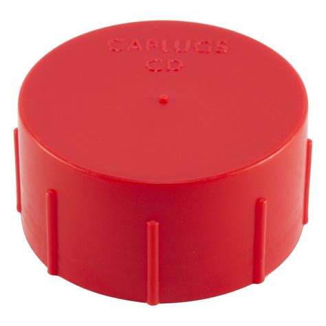Caplugs Ldpe Red Cap 63mu42cd 10 Grainger