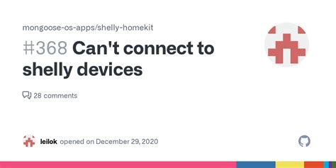 can t connect to shelly devices · issue 368 · mongoose os apps shelly