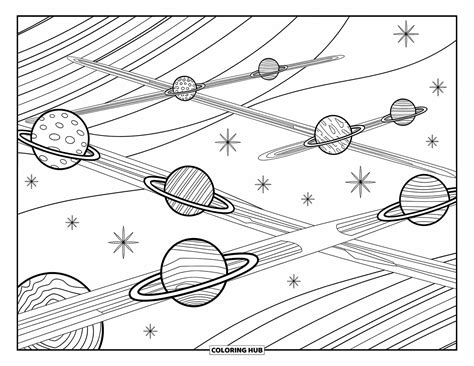 100 Dibujos De Espacio Para Colorear Para Niños Y Adultos Pdfs Gratis