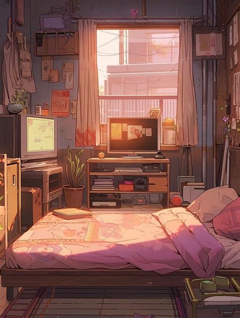 Aesthetic Anime Bedroom Drawing At Joel Kelley Blog