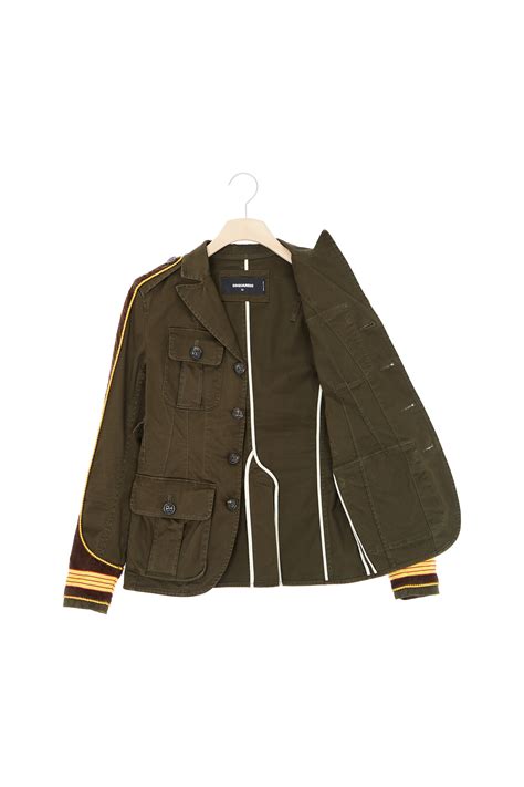 Dsquared2디스퀘어드2 코듀로이 패치 슬리브 자켓 Sivillage 에스아이빌리지