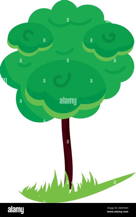 Isolated Colored Tree Sketch Icon Vector Stock Vector Image Art Alamy