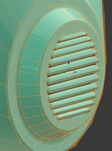 How To Make Air Vent Look Like Its Coming Out Of A Flat Surface
