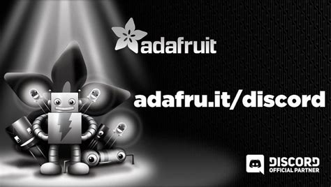 Join The Adafruit Community On Discord Discordapp Adafruit Discord Adafruit Industries