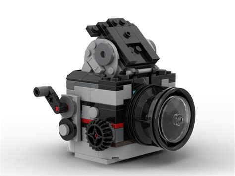 Lego Moc 31147 Medium Format Film Camera By Zengogobrick Rebrickable Build With Lego