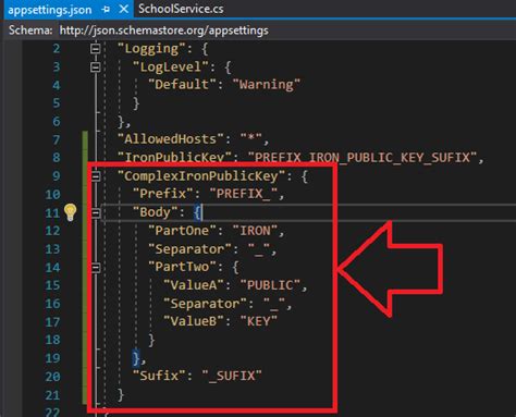 Configure Options Reading Settings From Appsettings Dependency