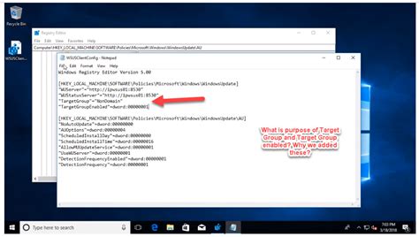 Why Create TargetGroup And TargetGroupEnabled WSUS Windows Server Update Services Server