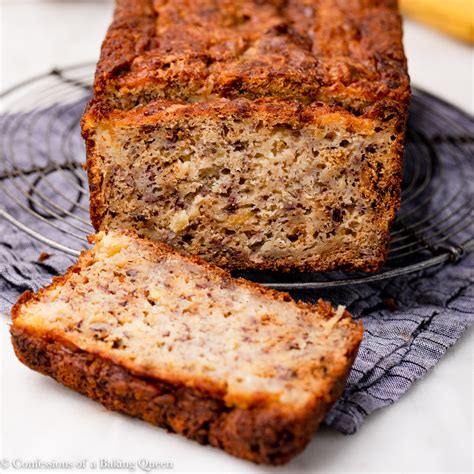 Tropical Pineapple Banana Bread Confessions Of A Baking Queen