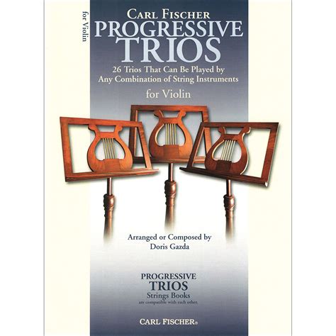 Progressive Trios For 3 Violins Doris Gazda Carl Fischer Johnson
