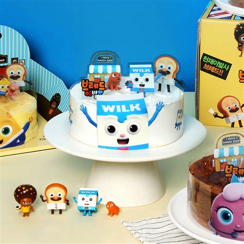 브레드이발소 X 서울브레드 눔눔 순 우유 케이크 2호 500g 홈플러스 익스프레스