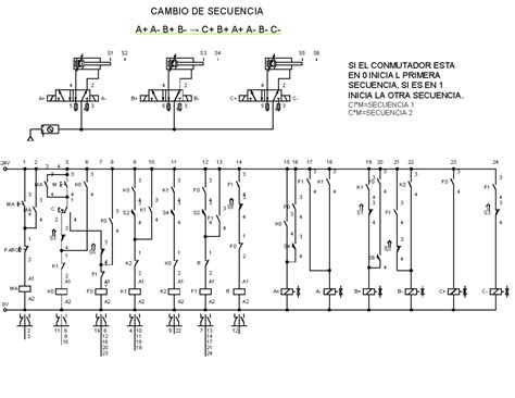 Cambio De Secuencia Ejercicio 7 A C 24v 0v