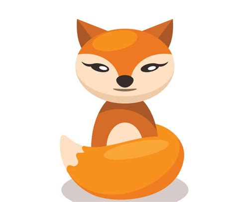 Cute Fox Ai Eps Vector Uidownload