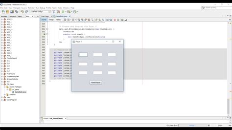 Tic Tac Toe Gui Using Java Part 13 Youtube