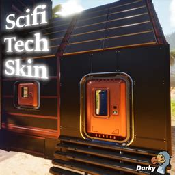 Scifi Tech Structure Skin Comments Ark Survival Ascended Mods CurseForge