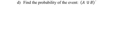 solved q4 an experiment involves tossing a pair of dice a