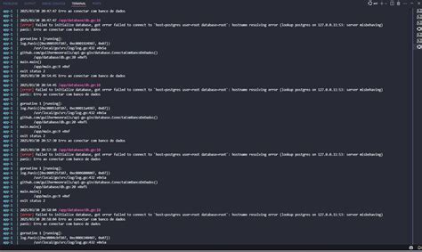 erro docker compose integração contínua pipelines e testes