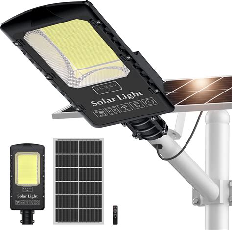 8000w Solar Street Lights Outdoor 6500k Solar Parking Lot Lights