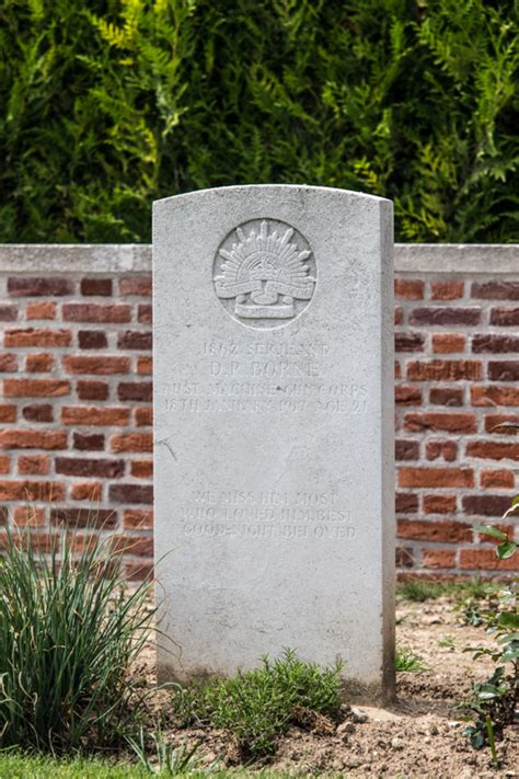 Douglas Robert Borne New Zealand War Graves Project