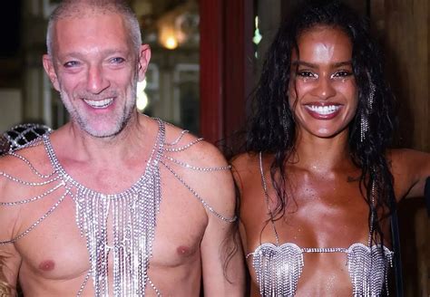 Vincent Cassel And Nara Baptista Celebrated Valentines Day At The