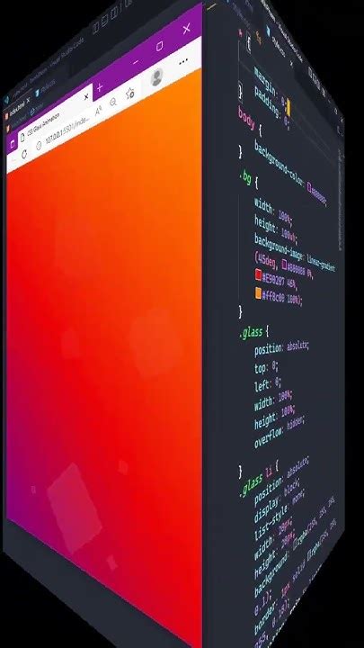 Glass Animation Html Css Web Design Effects Animation Css Focuswithcode Youtube