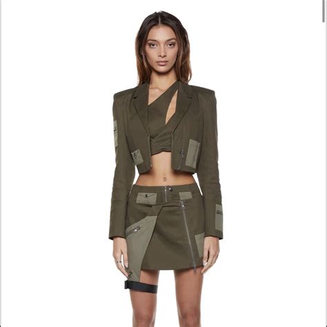Baddie Vibes Will Be Yours In The Utilitarian Skort Depop