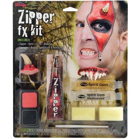 Fw 5609a Zipper Character Kits 4 Astd Devil Devil Disfraces Pesadilla