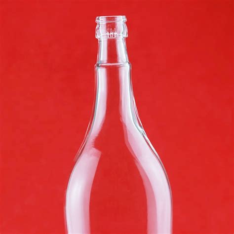 Glass Rectangle Vodka Bottle Glass Liquor Bottles High Quality Glass