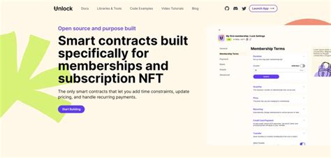 Learn About Unlock Protocol The Open Source Software For On Chain