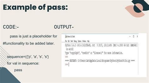 Breakpass And Continuepptx