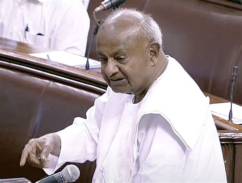Cong Should Set Its House In Order Deve Gowda India News