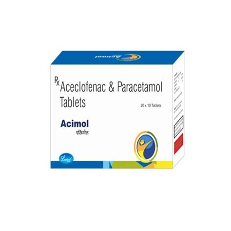 Acimol Aceclofenac Tablet At Rs 600box New Items In Nagpur Id