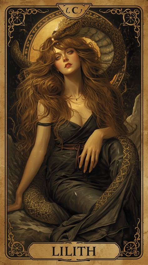 Arte Lilith Figura Ancestral Del Misticismo Hebreo Es Reconocida En