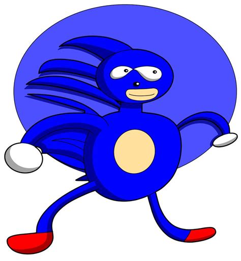Sanic The Hedgehog By Zeldaac On Deviantart