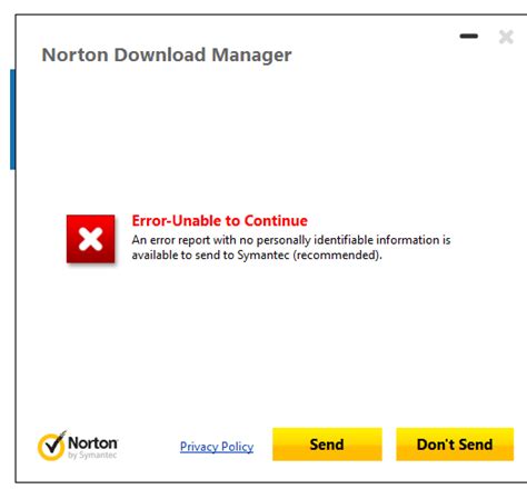 Error Unable To Continue After Installing Symantec Endpoint Security On 100 Pcs Security